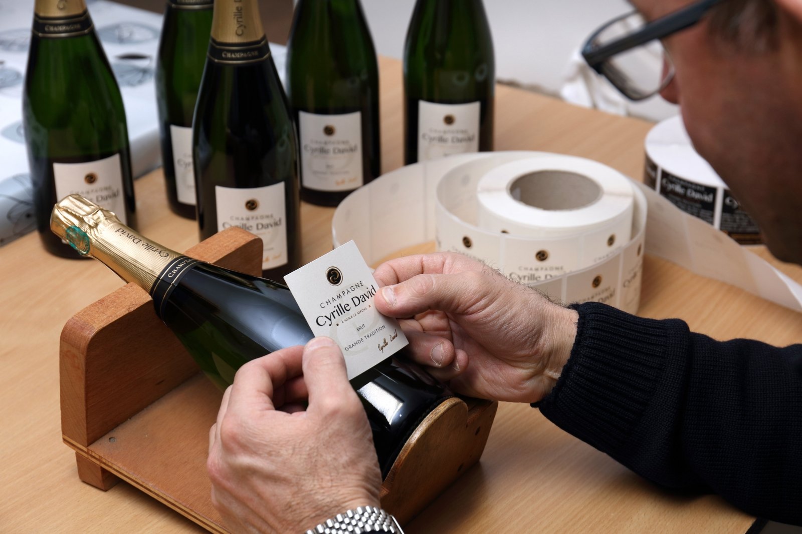 Champagne Cyrille David - Les cuvées